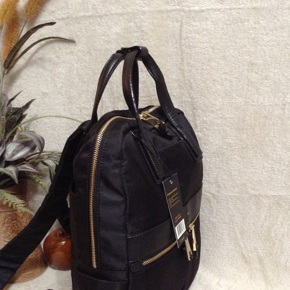Travanti | Bags | Left Less Bulky Black Backpack With Top Handle | Poshmark